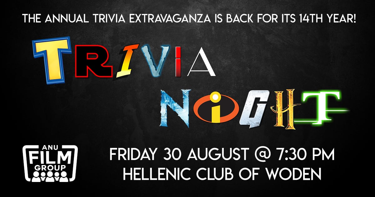 ANU Film Group - Trivia Night